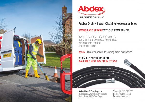 Rubber Drain and Sewer Jetting Hose Assemblies | Abdex