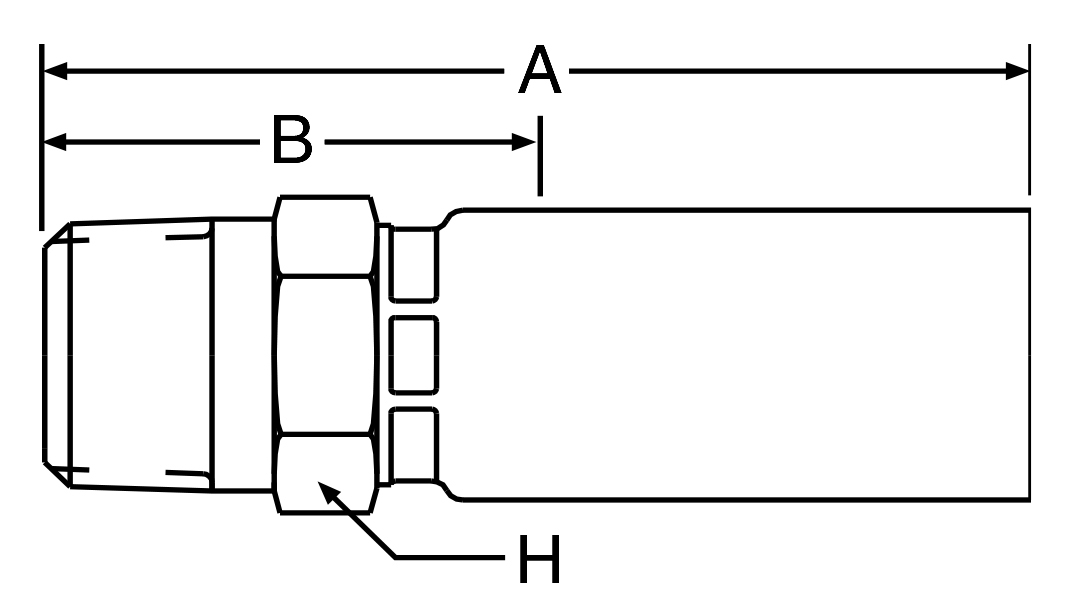 Parker Hydraulic Hose | 580N | WP 140-345 Bar | - Abdex