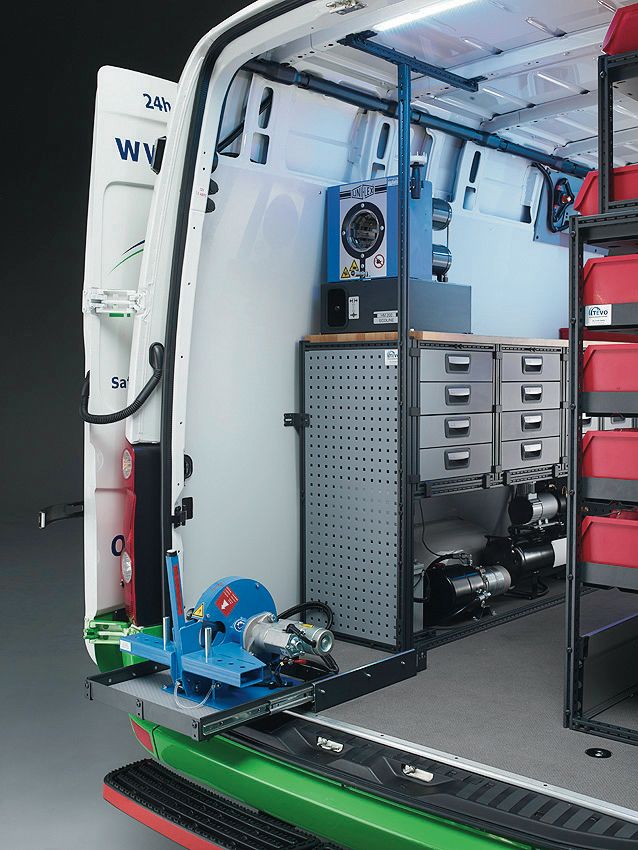 Mobile Hose Service Van Fit Outs - Abdex