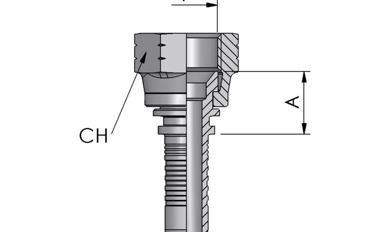 JIC MALE, 37° Cone Hydraulic Fitting
