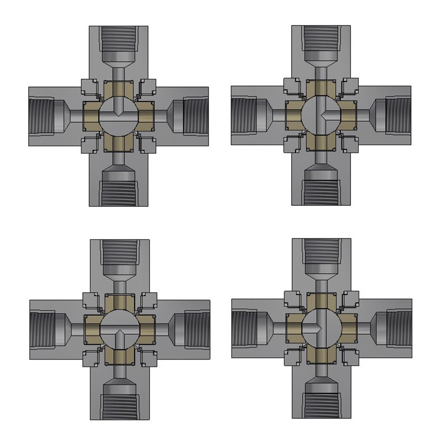 4 Way Diverter Valve | Abdex Australia